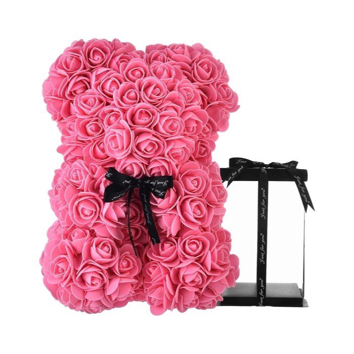 Pink Rose Bear / Red Rose Bear - Marco's Cellar Singapore